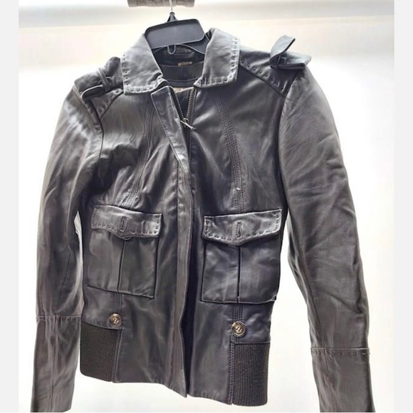 June | Jackets & Coats | Womens June Black Leather Jacket Xs | Poshmark